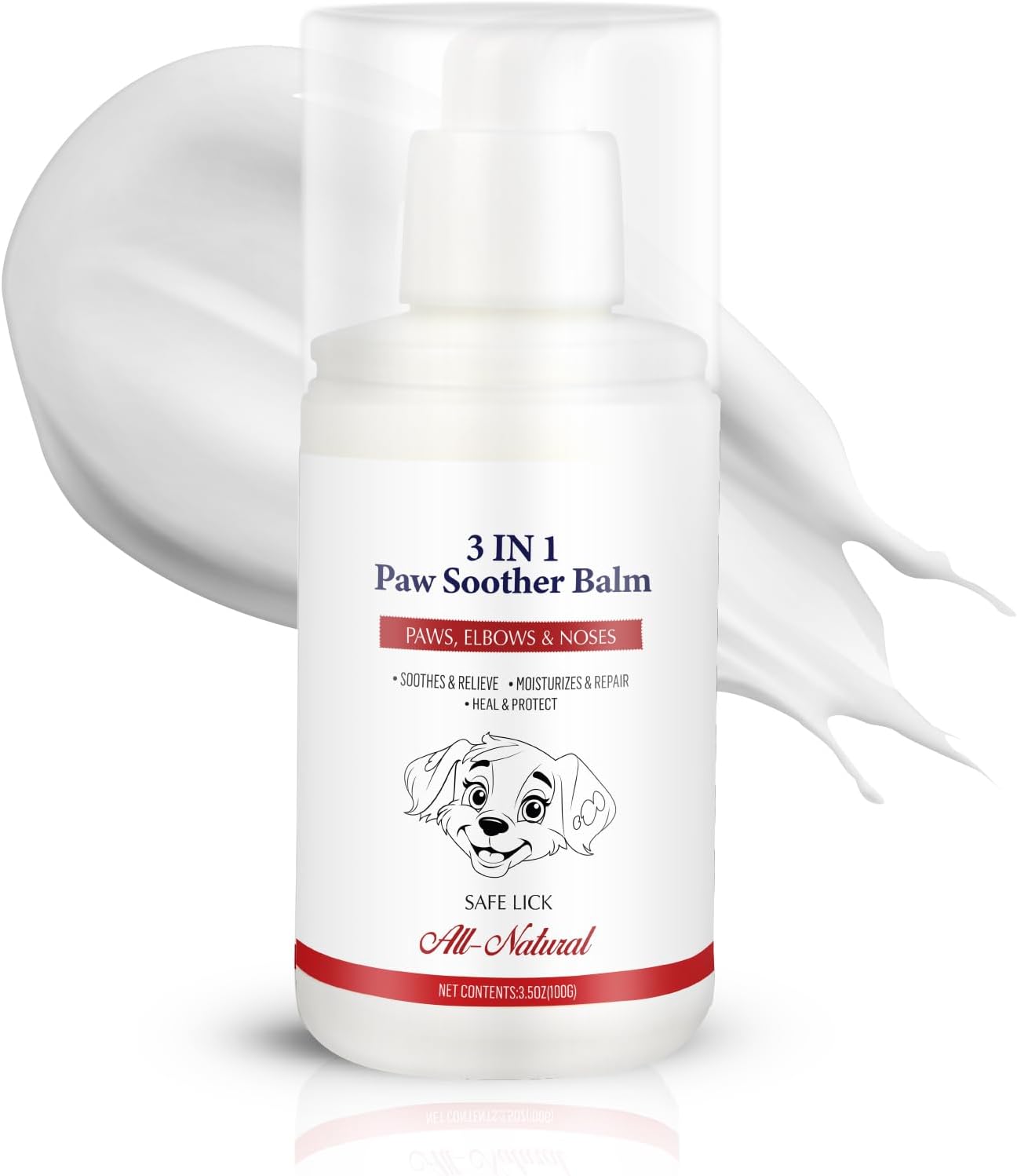 Dog Paw Balm - Natural Paw Cream for Dogs - Moisturizes, Soothes, Heals ...
