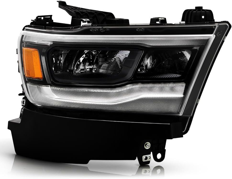 Amazon.com: VIPMOTOZ OLED Tube Full LED Reflector Headlight Compatible ...