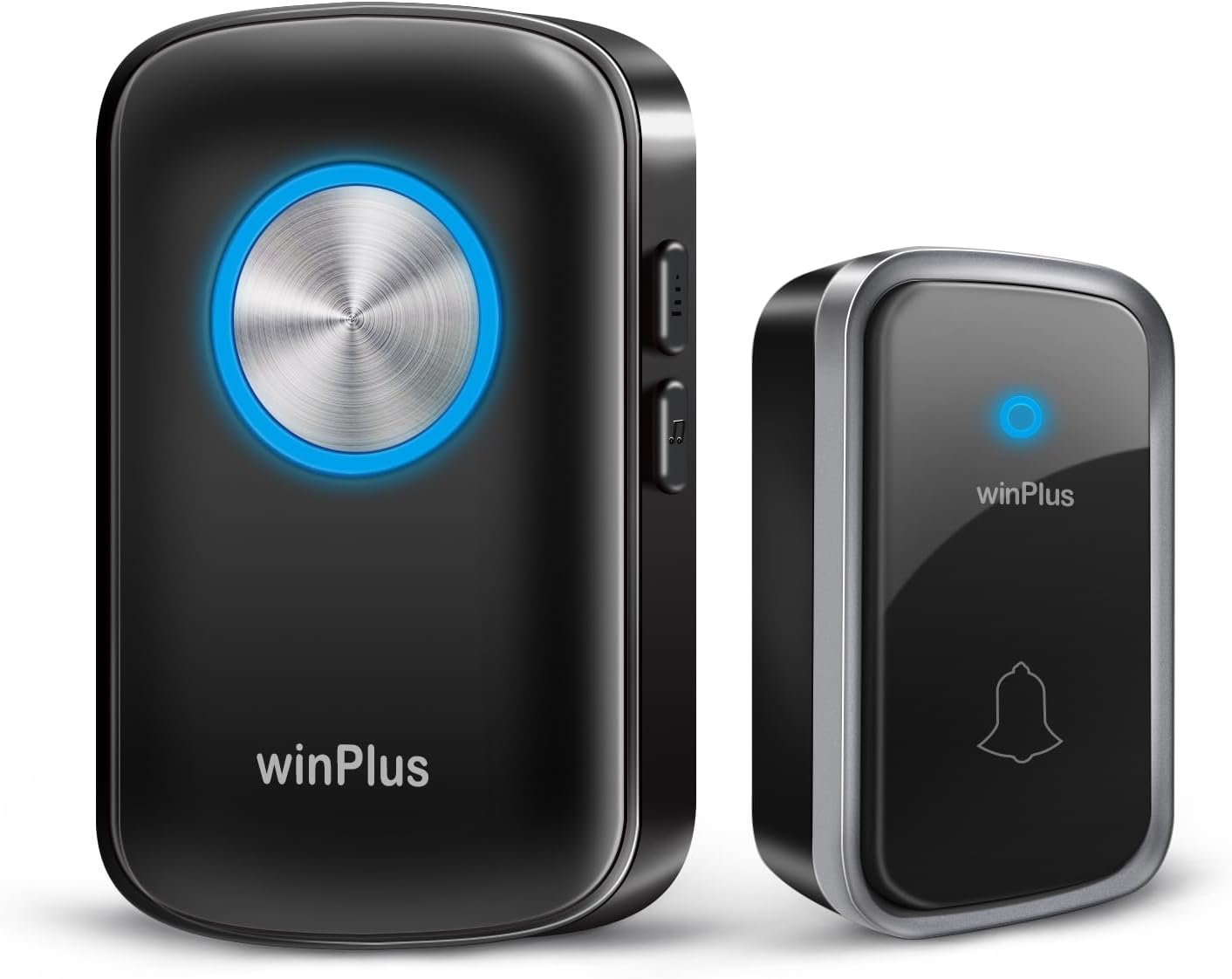 OVEERA Door Bell with Switch | Cordless Wireless Calling Remote Door ...