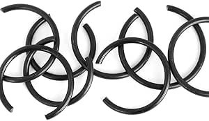 Hole Retaining Ring Stop Ring Spring 70Mn-M25 50 Capsules : Amazon.ae ...