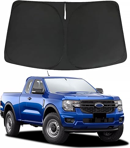VEENJOY Windshield Sun Shade Replacement for Ford Ranger Accessories ...