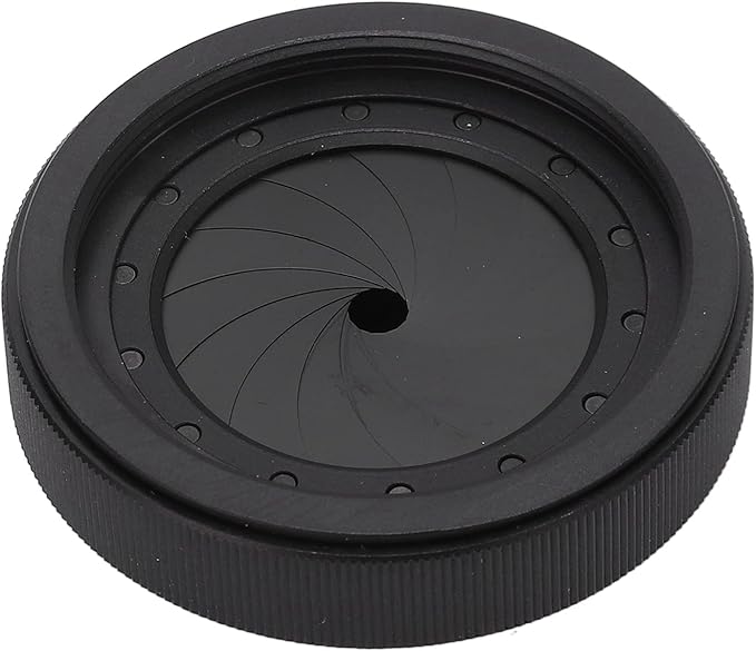 Amazon.com : Adjustable Iris Aperture Diaphragm, 1.5mm to 26mm M30 to ...