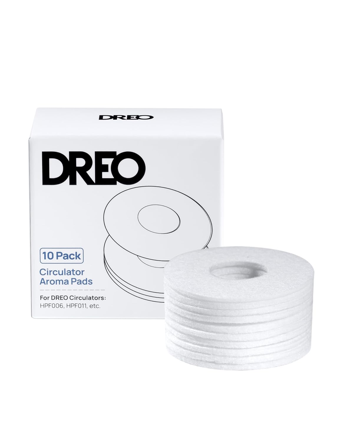 Amazon.com: Dreo Aroma Pads 10-Pack for TurboPoly Fan 306 (DR-HPF006 ...