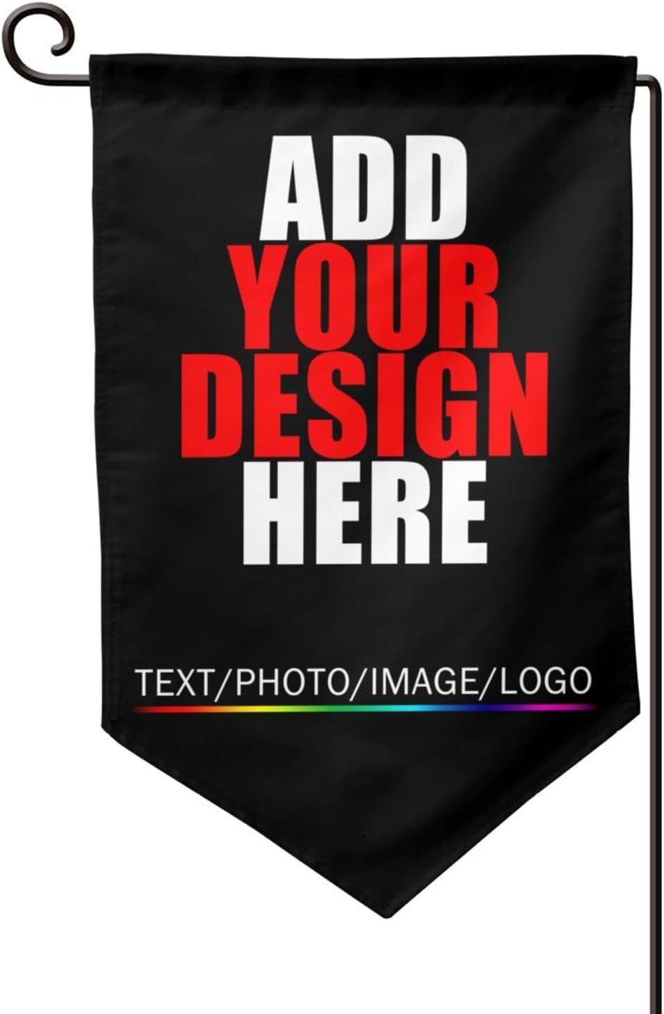 Amazon.com : 2 Sided Custom Garden Flag, Personalized Yard Flags Decor ...