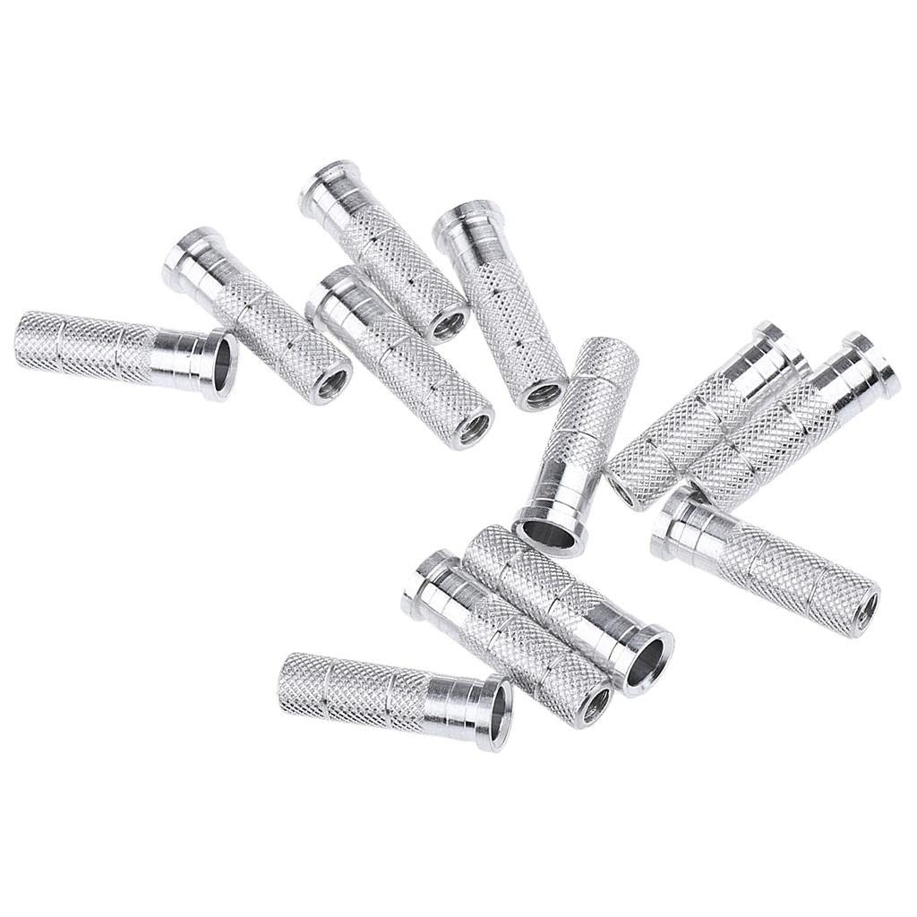 Aluminum Inserts Screw in Adapters for ID 6.2mm Arrow Shaft - Set of 12 ...