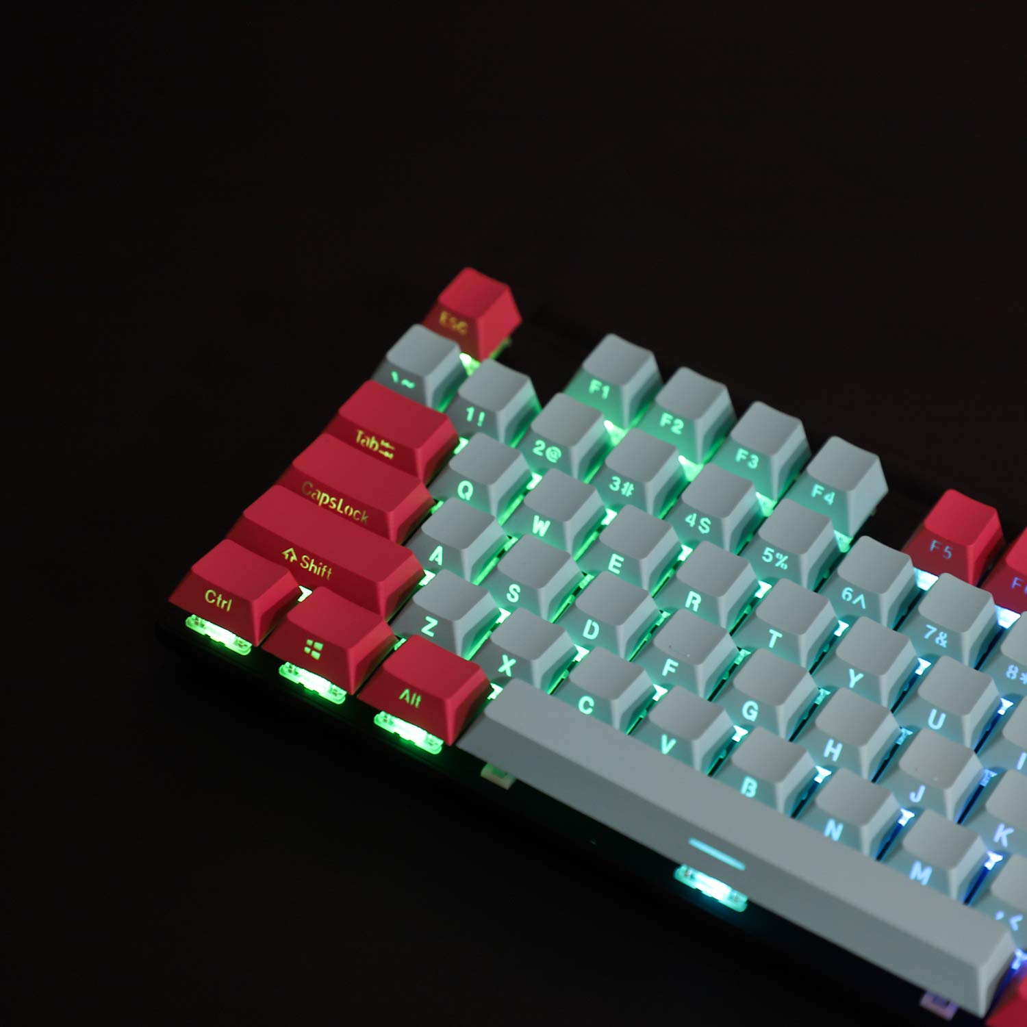 Buy Miami 108 Key Cherry Profile PBT Double Shot Side-lit Shine Through ...