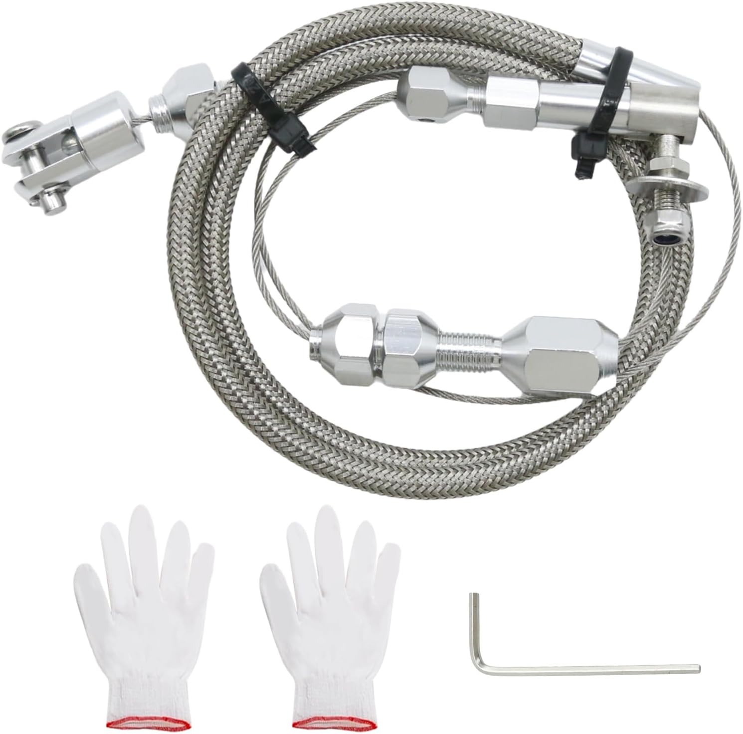 Amazon.com: Vkinman 24" Universal Throttle Cable, Stainless Steel ...