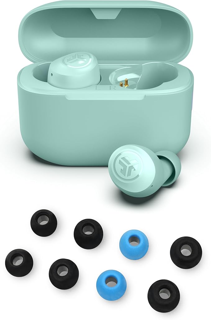 Amazon.com: JLab Go Air Pop+ True Wireless Bluetooth Earbuds in Mint ...