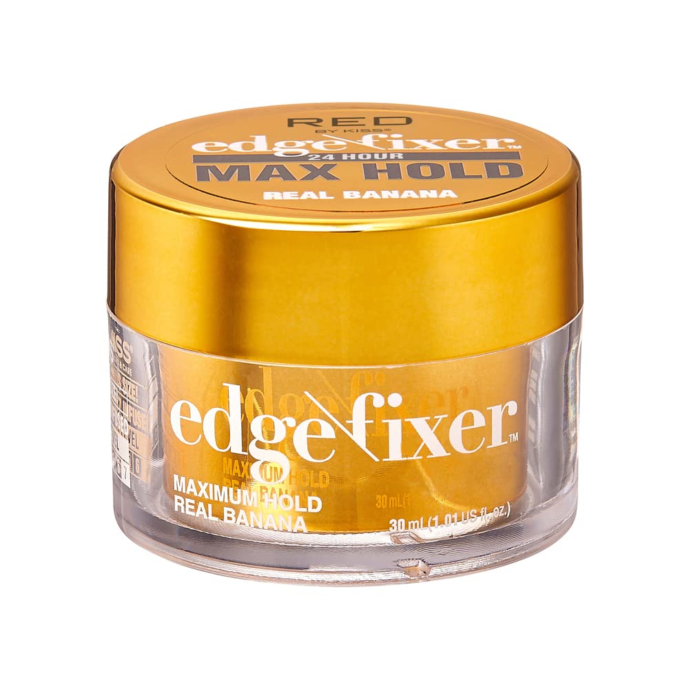 Amazon.com : Red by Kiss Edge Fixer 24 Hour Maximum Hold Edge Wax No ...