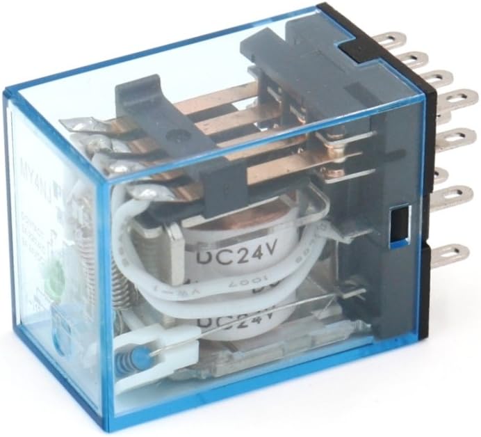 Amazon.com: Baomain General Purpose Power Relay MY4NJ DC 24V Coil 14 pin terminal : Industrial ...
