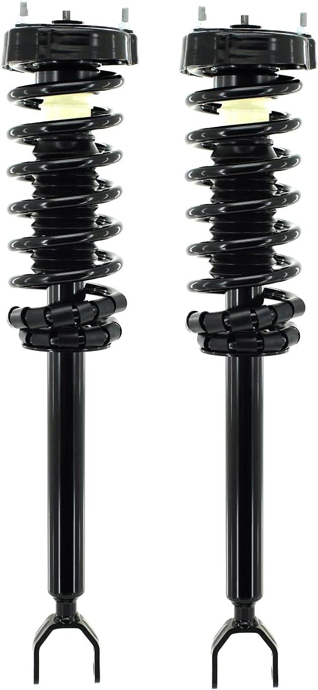Amazon.com: Pair Front Left Right Shock Strut w/Spring For Mercedes ...
