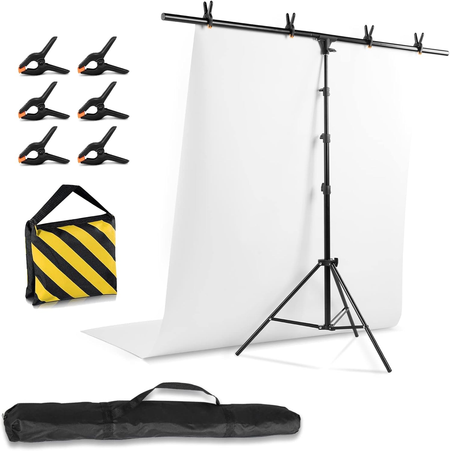 Amazon.com : Selens T-Shape Portable Backdrop Stand 6.56x8.20ft ...