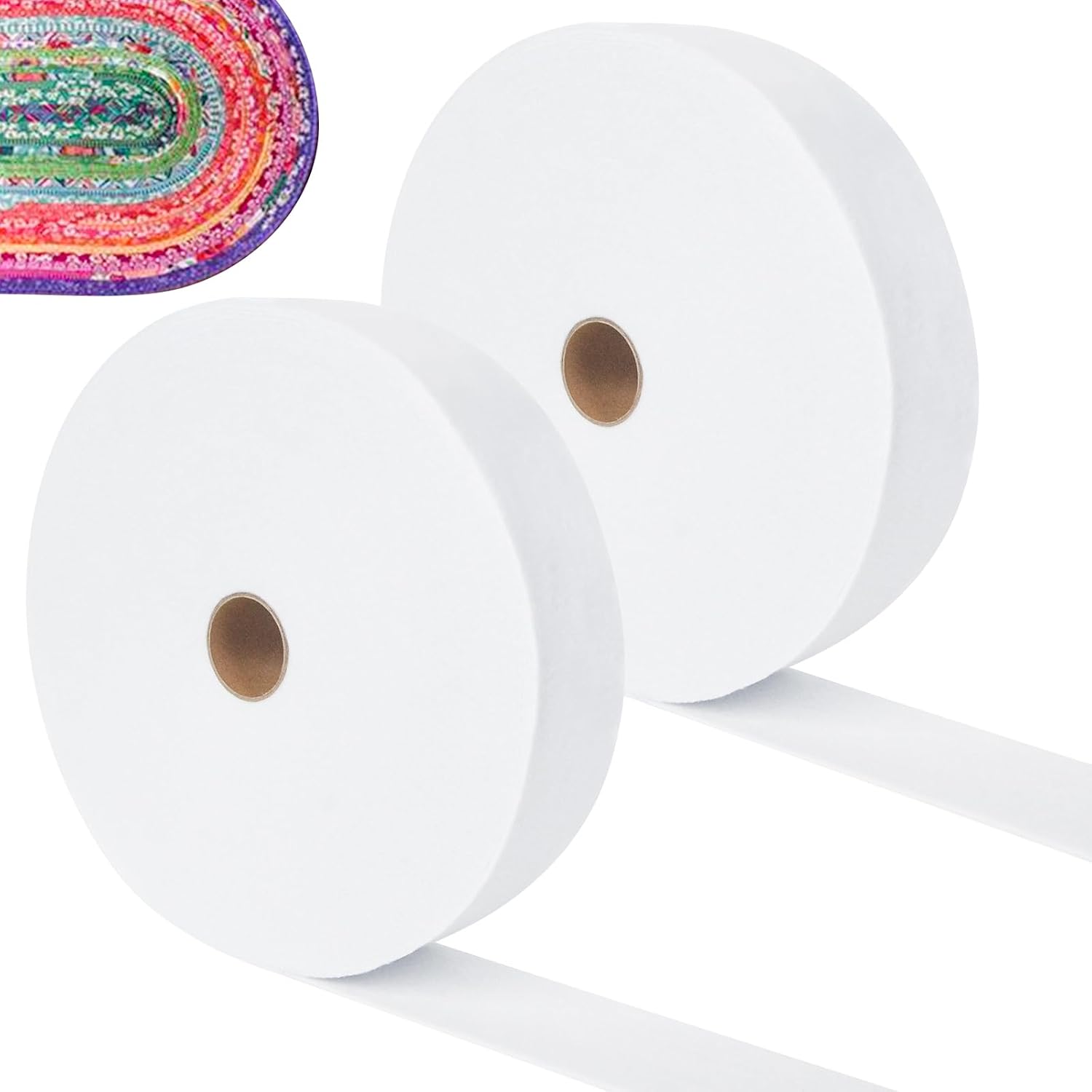 Amazon.com: letesult 2 Roll Jelly Roll Batting Strip 2 1/4 Inch Cotton ...