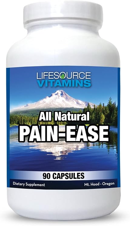 Amazon.com: LifeSource Vitamins All Natural Pain Ease – 20 Synergistic ...