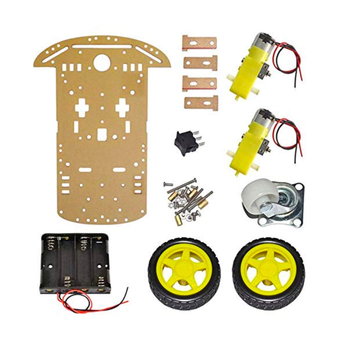 Buy Robocraze DIY Line follower kit using UNO board compatible with ...