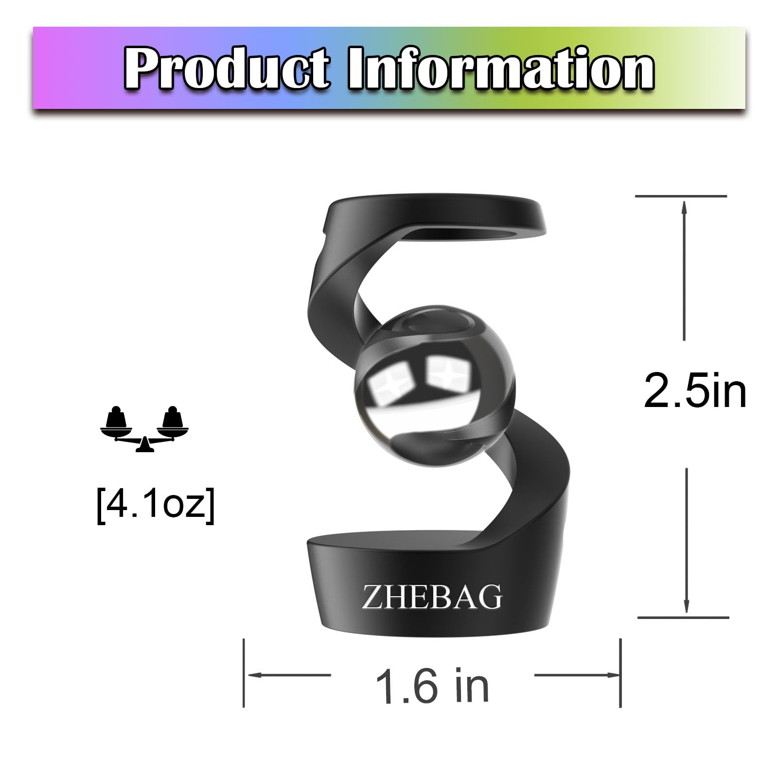 Snapklik.com : ZHEBAG Kinetic Desk Toy, Metal Fidget Toys For Adults ...