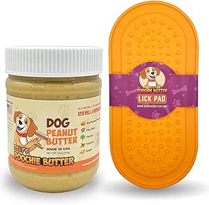 Pet Supplies : Dog Peanut Butter + Lick Pad for Dogs | Freezer Friendly ...