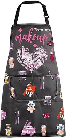 Amazon.com: MBMSO Makeup Artist Aprons with Pockets Makeup Apron for ...