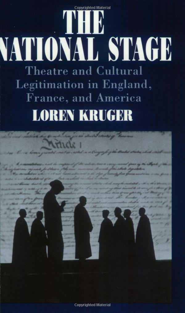 Amazon.com: The National Stage: Theatre and Cultural Legitimation in ...