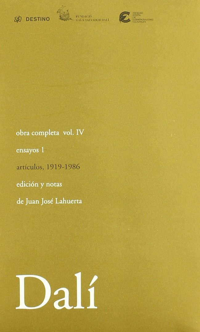 Obra completa Salvador Dali IV T. 1/ Complete Works of Salvador Dali ...