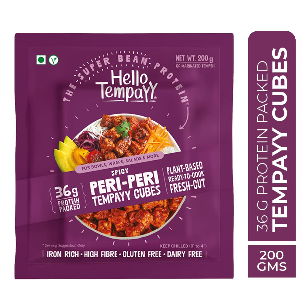 Hello Tempayy- More Nutritious than Paneer & Tofu | Spicy Peri Peri ...