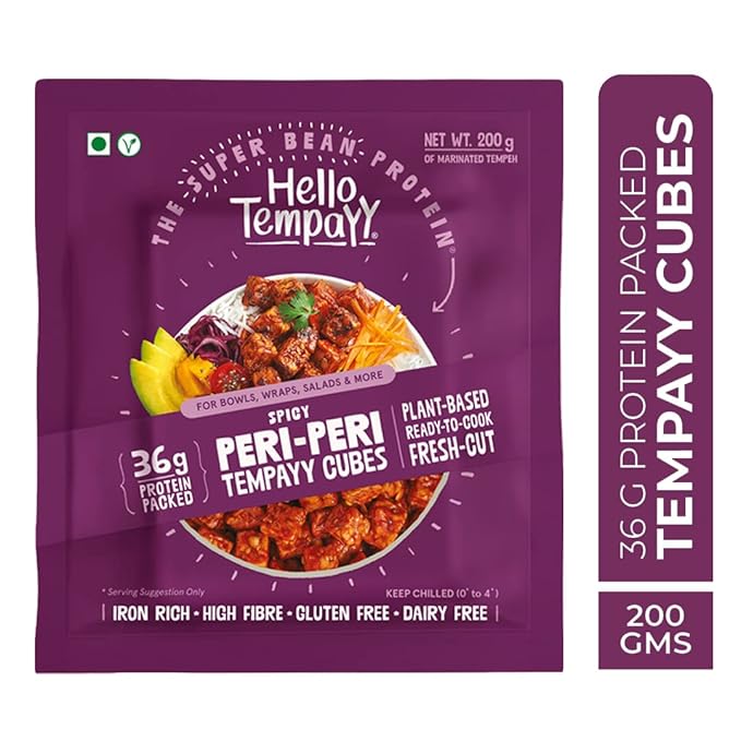 Hello Tempayy- More Nutritious than Paneer & Tofu | Spicy Peri Peri ...