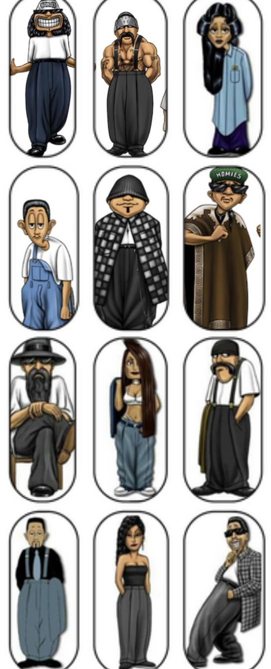 Dibujos De Cholos Mexicanos Faciles Pug Cholo, Ilustraciones