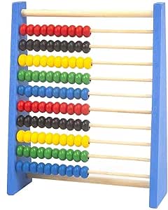Amazon.co.jp: Kindergarten Math Counting Rack, Kids Bead Rack, Math ...