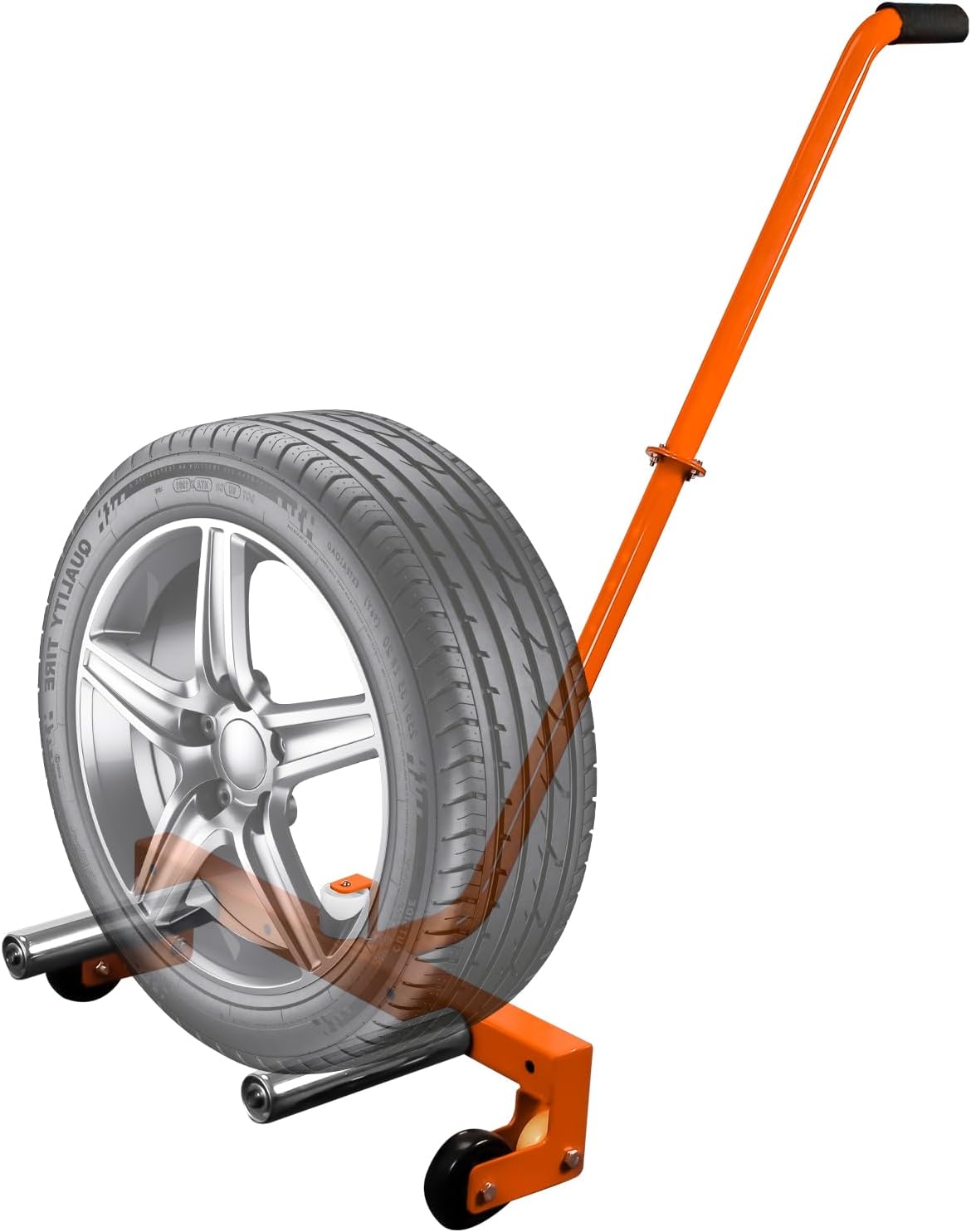 Amazon.com: Heavy Duty Adjustable Tire Wheel Dolly,550 LBS Tire Lifting ...