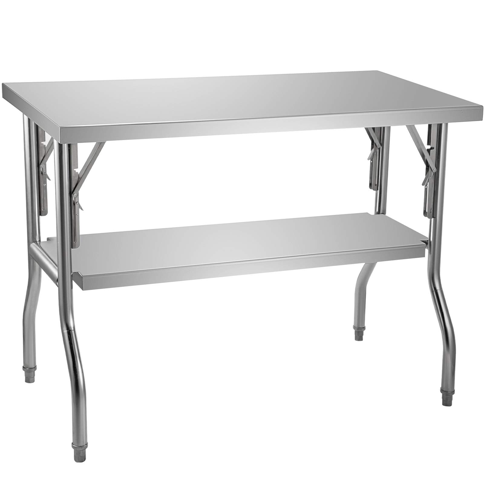 Buy VEVOR Commercial Worktable Workstation 48 X 24 Inch Folding