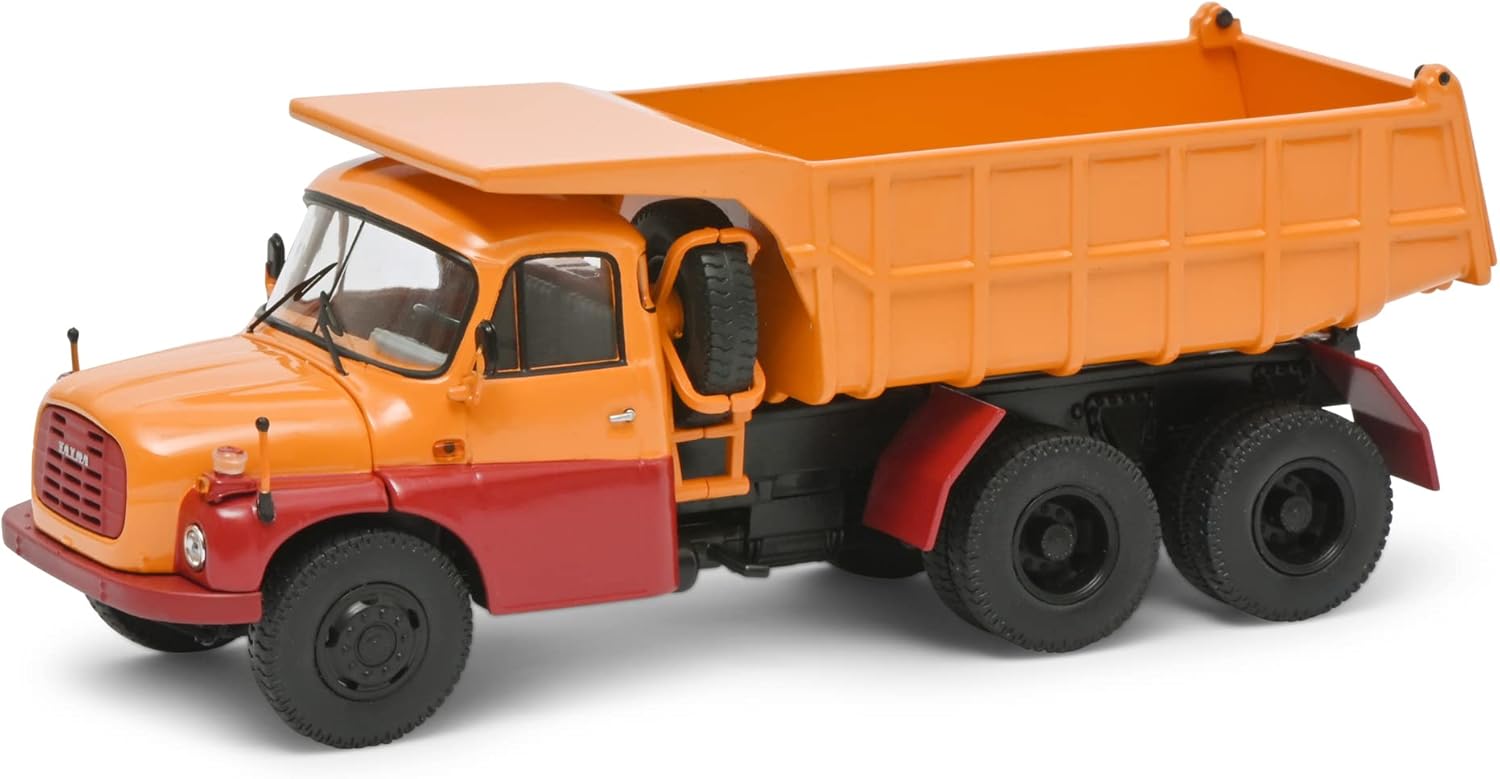 Tatra T148 Kipper Orange Rot DDR 1/43 Schuco Modell Auto mit ...