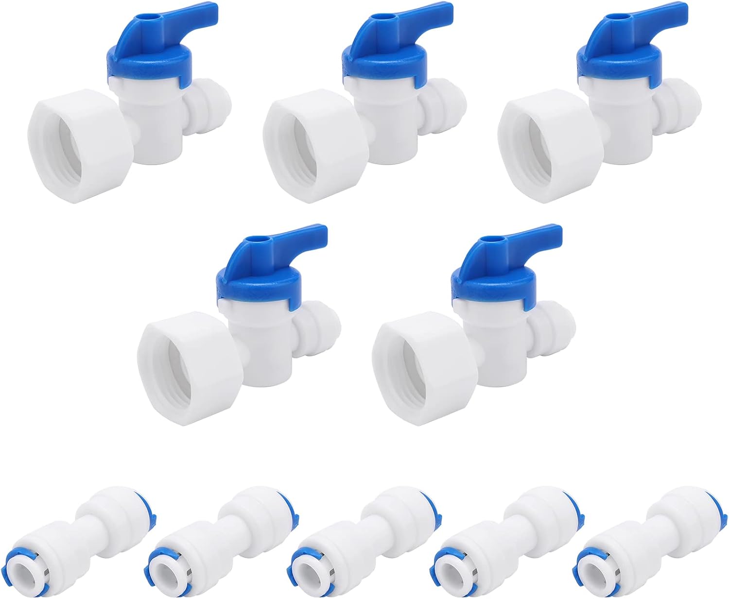 Amazon.com: Pxyelec 5 Pack Quick Connect Valve 19mm to 6.5mm Switching ...