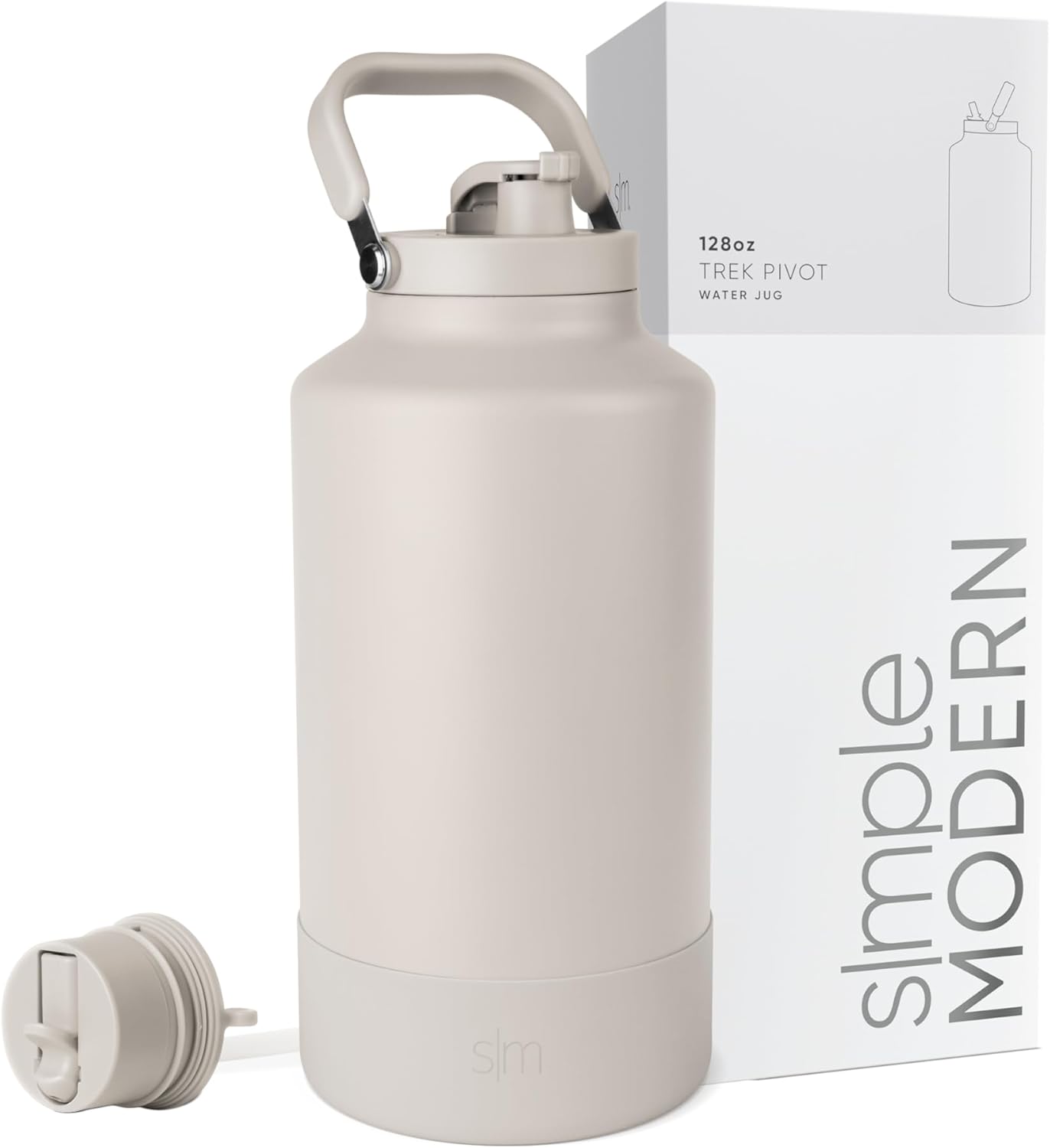 Amazon.com: Simple Modern Trek Pivot | Gallon Water Bottle Jug with Handle & Boot ...