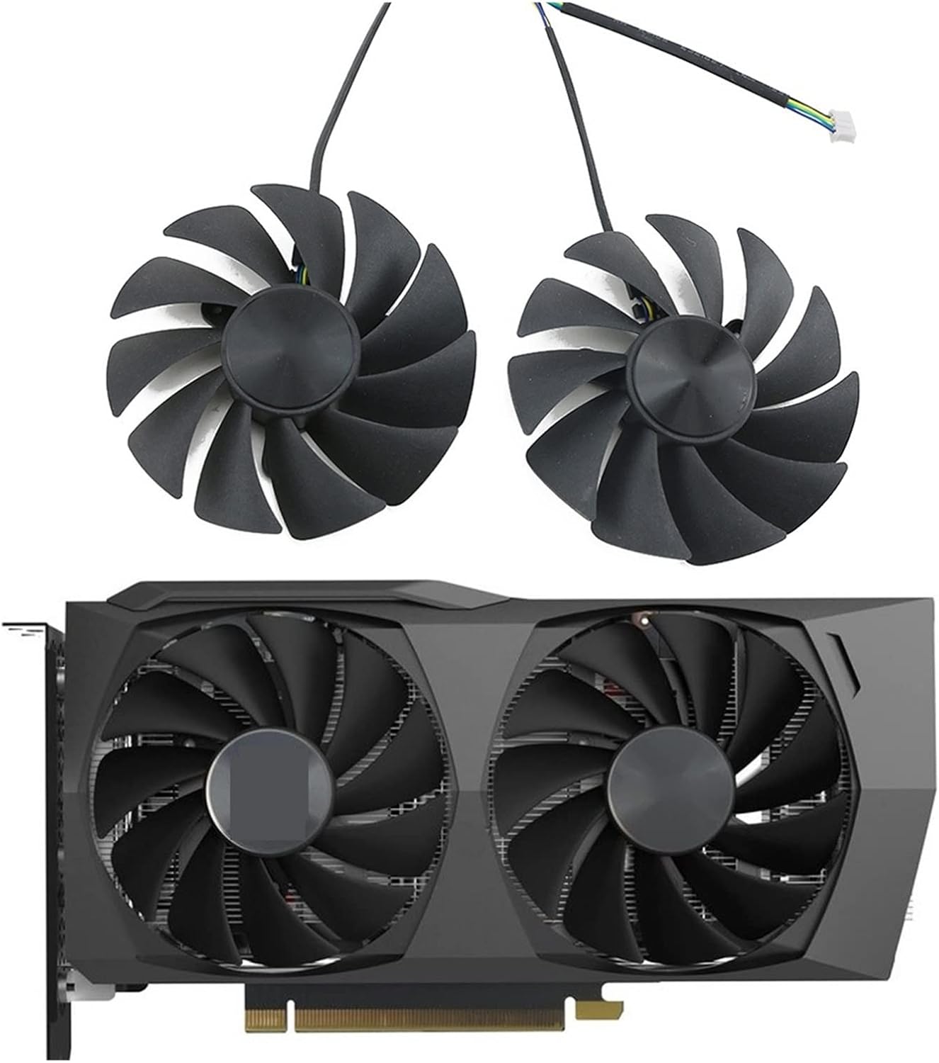 Amazon.com: AGELUX Cooling Fan Compatible for ZOTAC GeForce RTX3060 ...
