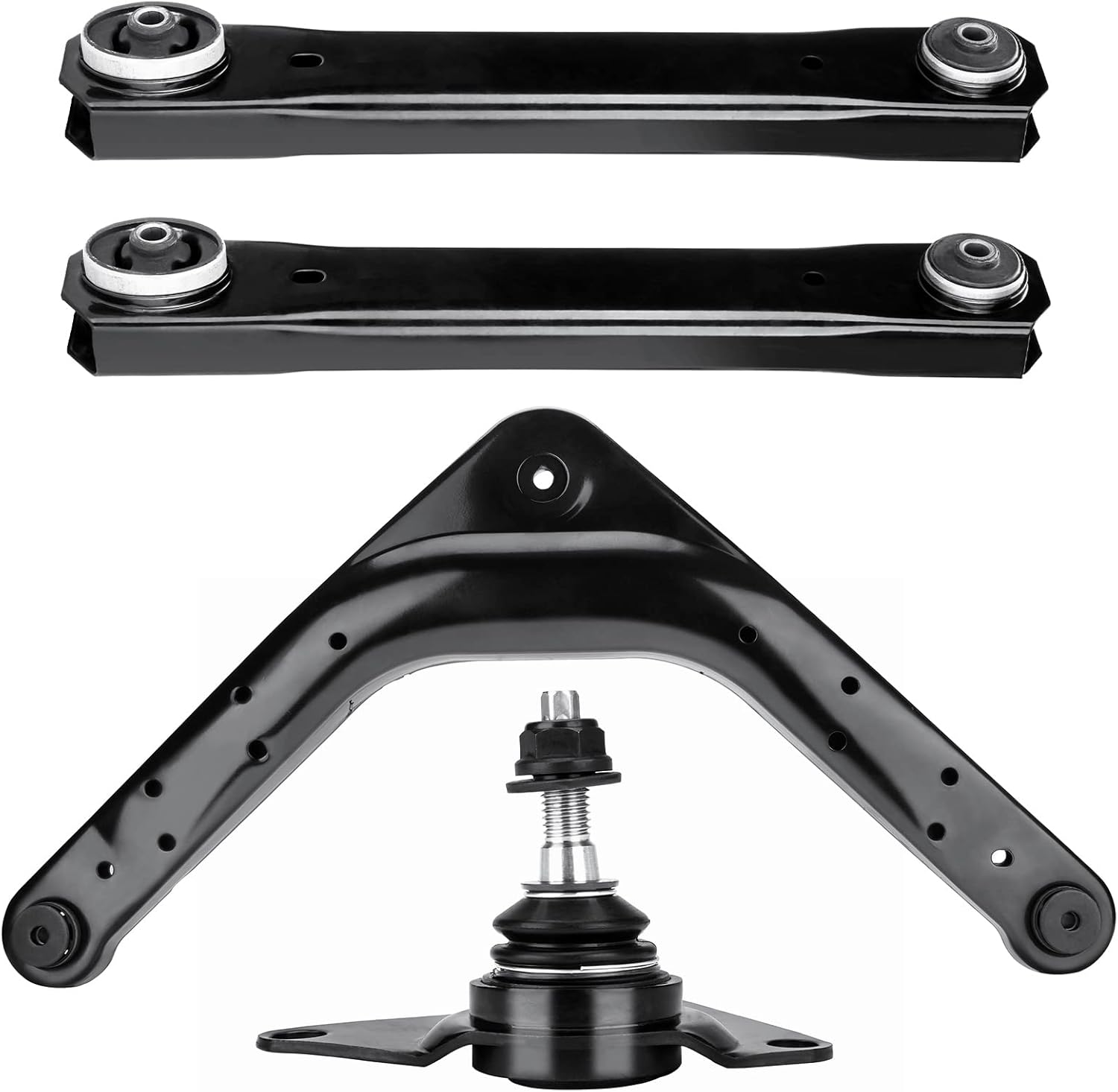 Amazon.com: Rear Upper and Lower Control Arms with Rear Upper Ball ...