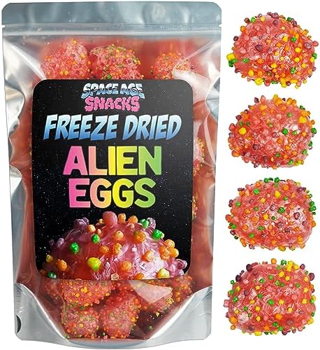 Amazon.com : Highly Fragile Freeze Dried Alien Eggs Gummy Brains ...