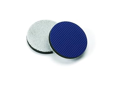 3M Finesse-it PSA Hard Pad 3125H, 1-1/4" Diameter, Black (Pack of 10 ...