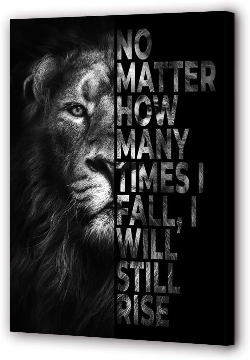 Amazon.com: Wall Art Work-Creative Inspirational Canvas Prints ...