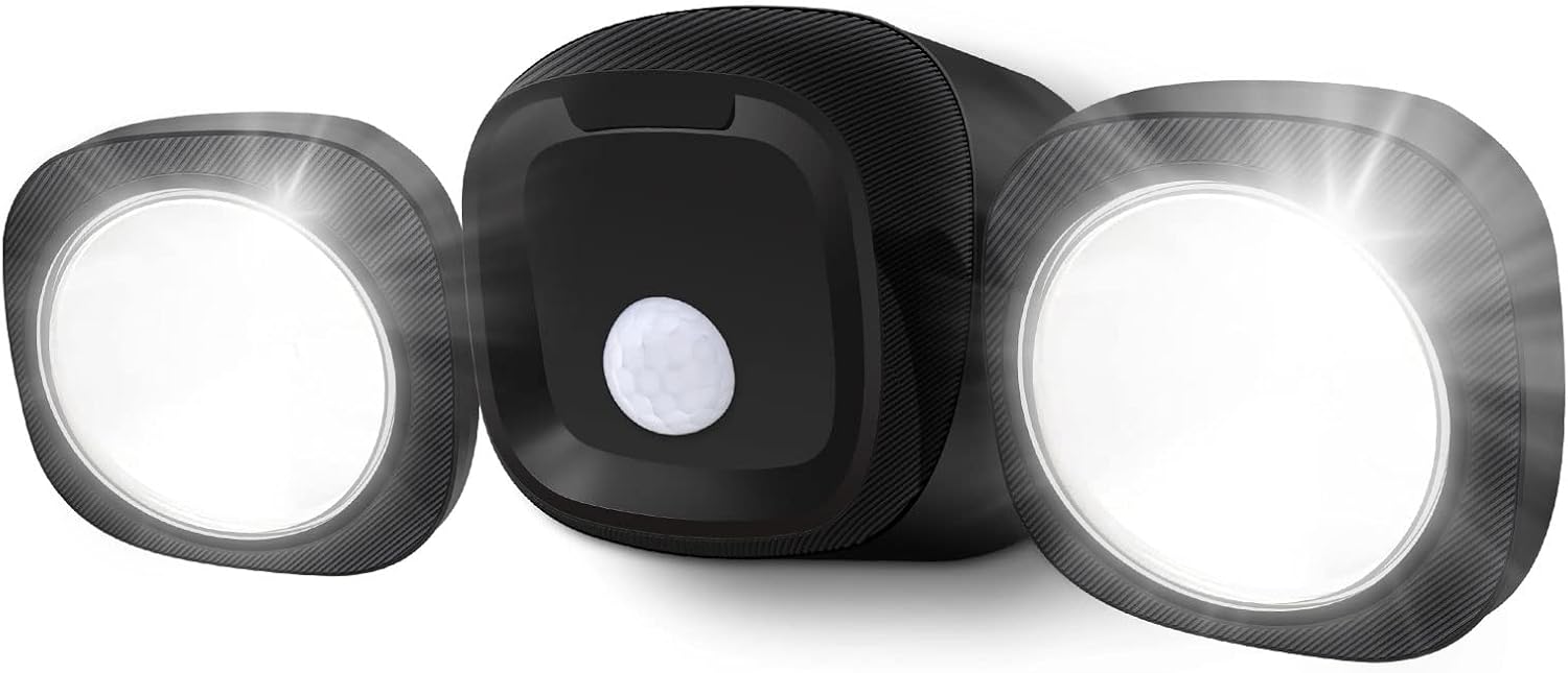 Battery-Operated Motion Sensor Lights Outdoor/Indoor - Wireless LED ...