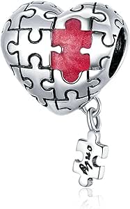 Amazon.com: Pandora Sterling Silver Autism Awareness Magic Cube Love ...