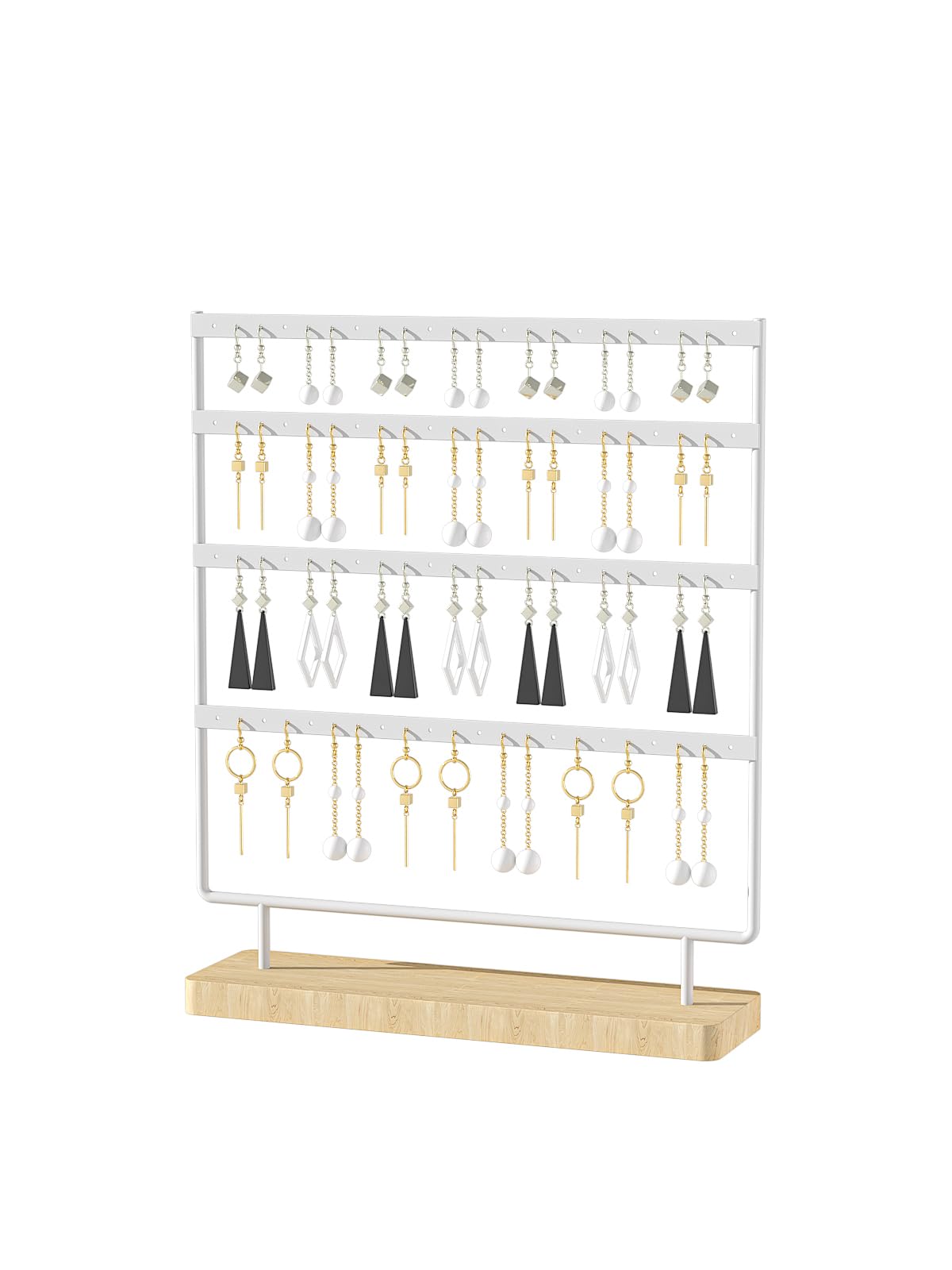 Amazon.com: Ausalivan Earring Holder Organizer,Pierced Large Earrings ...