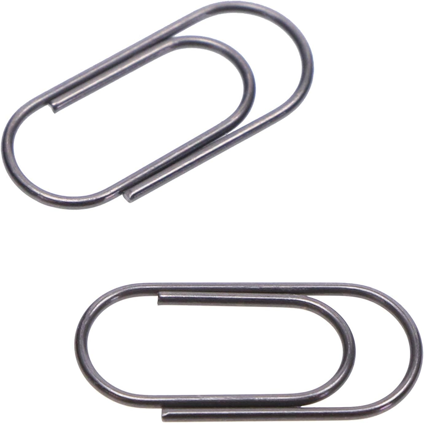 Amazon.com : ONLYKXY 100 Pieces 16mm Mini Black Nickel Paper Clips ...