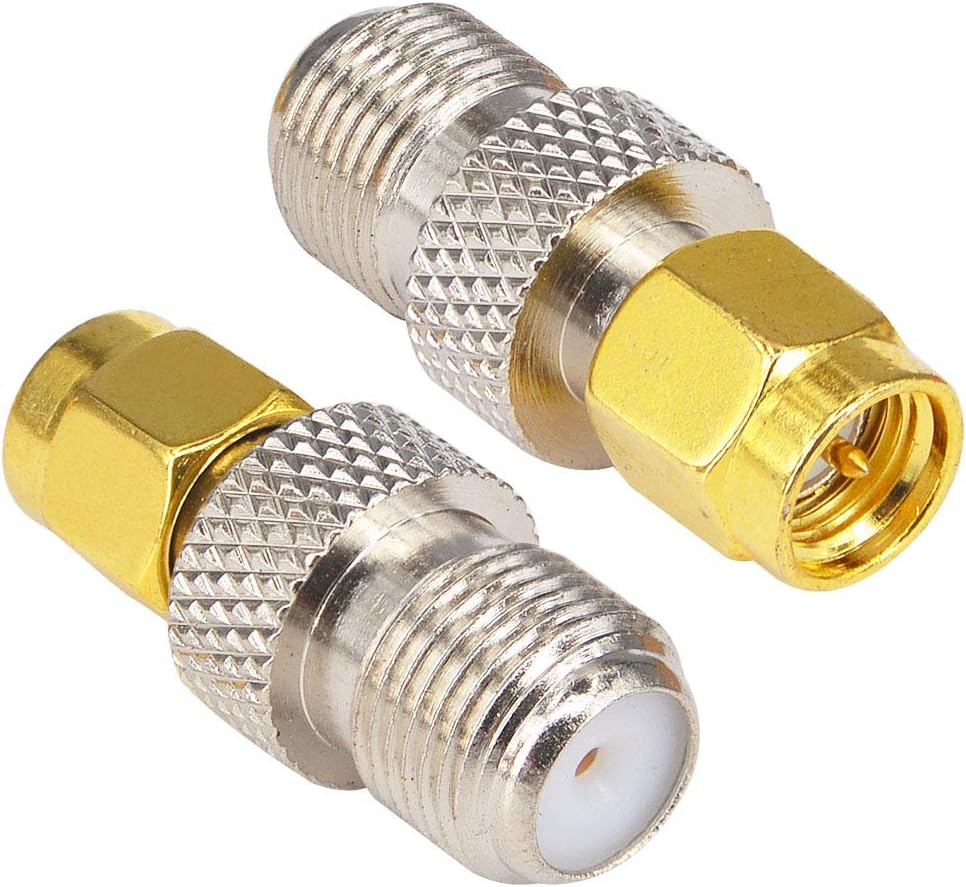 Amazon.com: onelinkmore Coax SDR Adapter Male to Female SMA Male to F ...