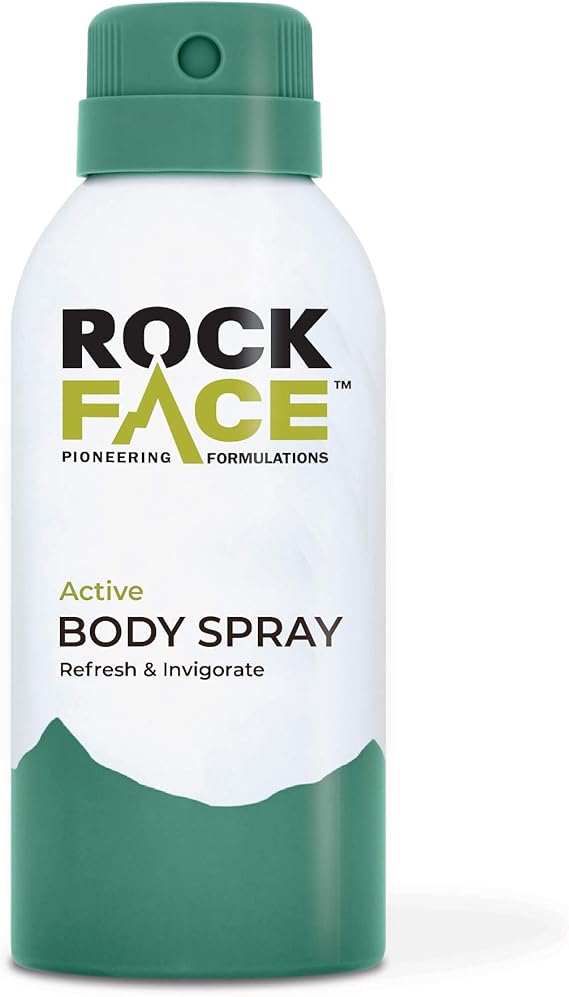 Rock Face Body Spray for Men, Deodorant Spray with Masculine, Long ...