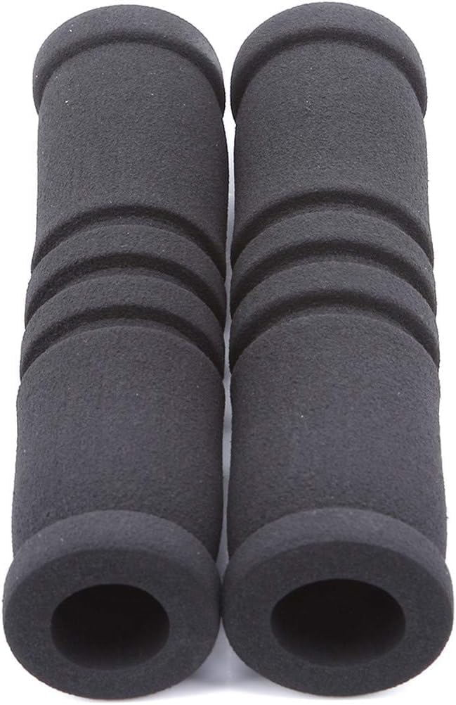Amazon.com : 1 Pair Black Bicycle Handlebar Grip Bicycle Motorcycle ...