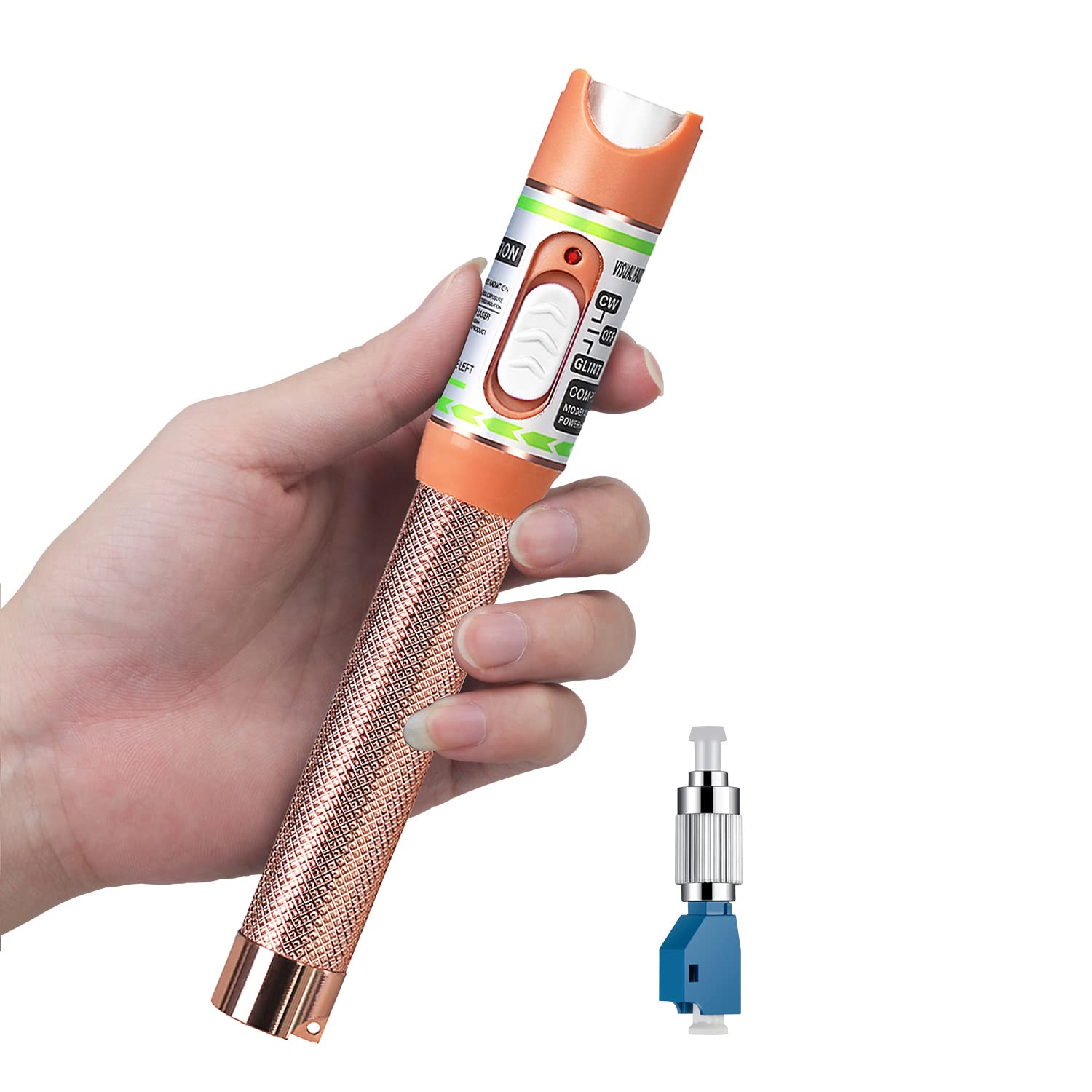 Buy AUA-C30 Visual Fault Locator 30MW 30KM Fiber Light Tester VFL ...