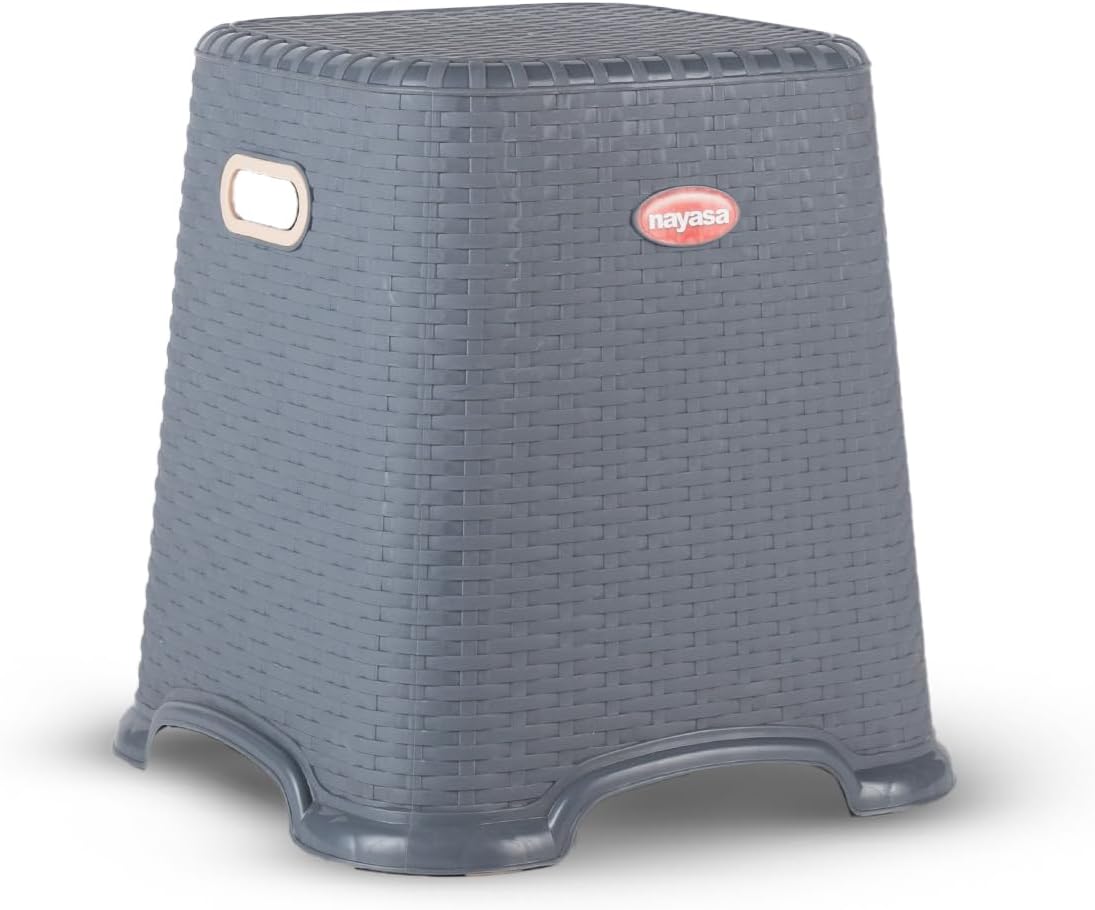 CELLO Classic Perfect Posture Plastic Stool | Plastic Stool for Sittng ...