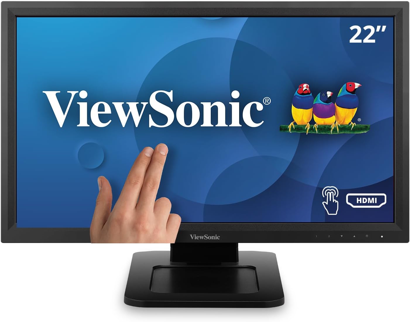 Amazon.com: ViewSonic TD2211 22 Inch 1080p Single Point Resistive Touch ...