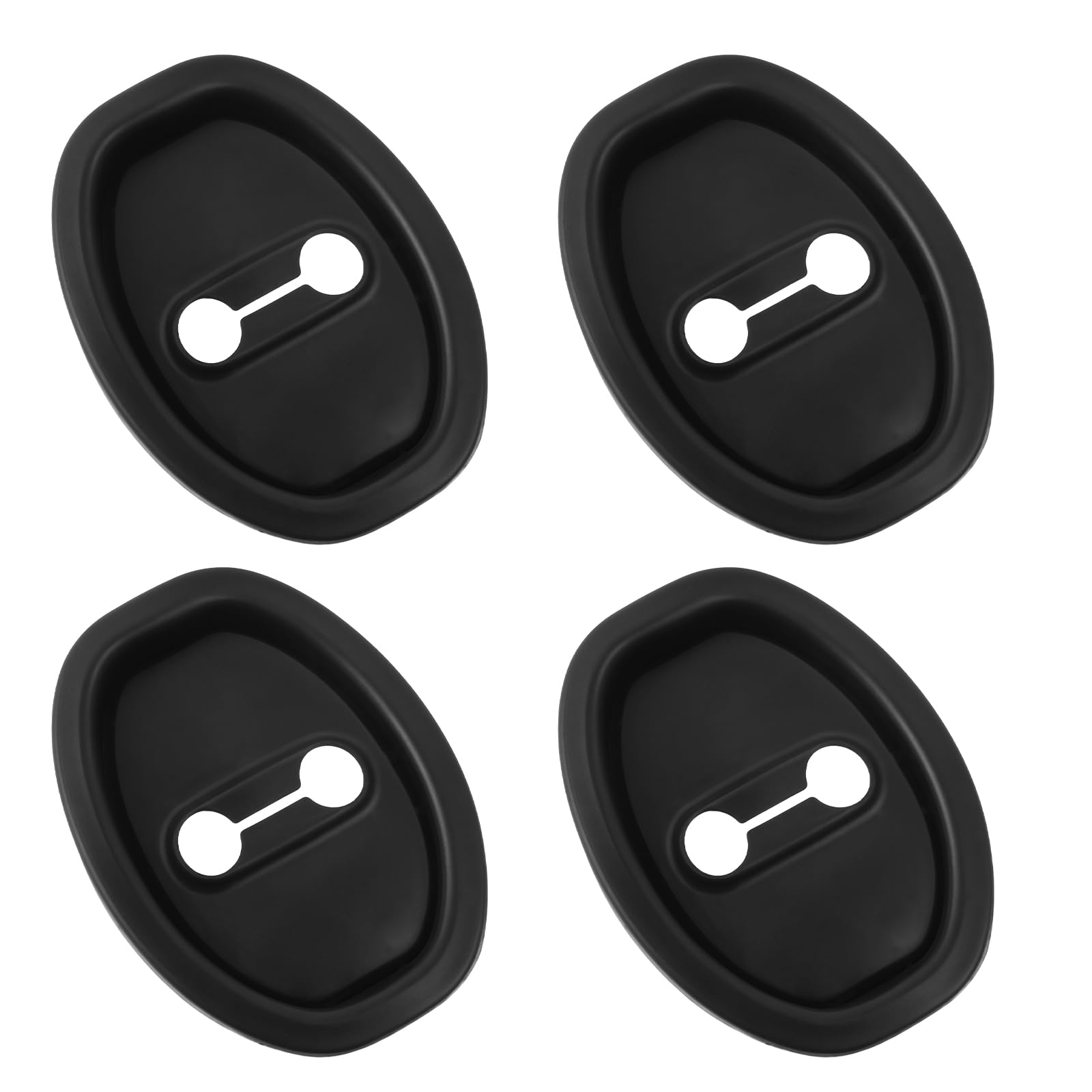 Amazon.com: Trinkrittey 4PCS Door Latch Lock Cover, Car Silicone Lock ...