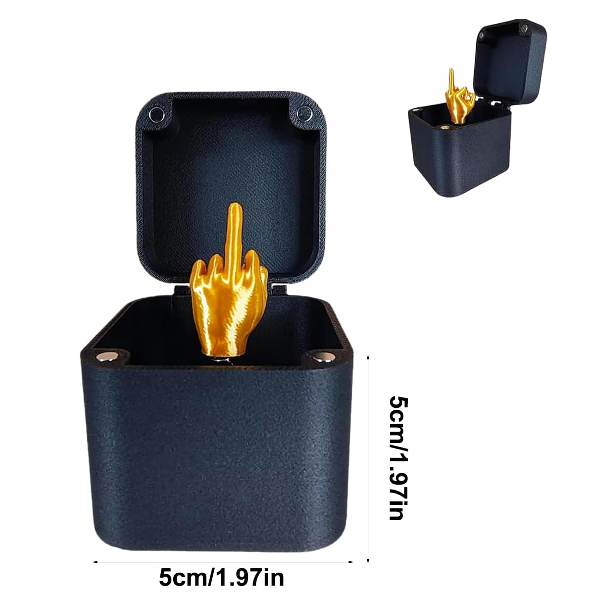 Snapklik.com : CARETHYS Middle Finger In A Box, Spoof Hand Prank Pop Up ...